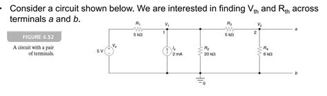 SOLVED Solve The Circuit Below Using Source Transformation Consider A Circuit Shown Below We