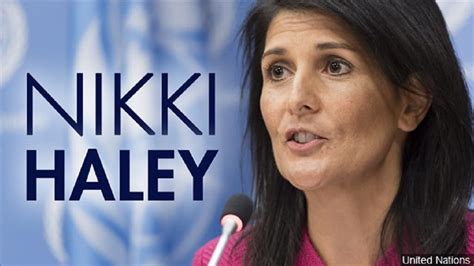 Un Ambassador Nikki Haley Resigns