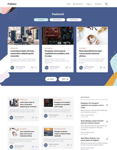 Publisher Blogging Wordpress Theme By Mythemeshop Themes