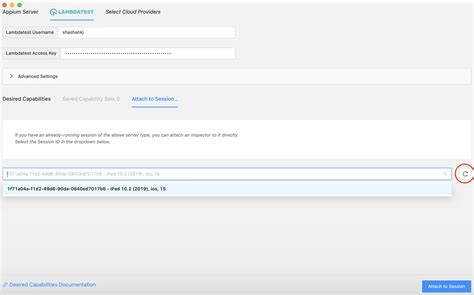 Appium Inspector Integration On Lambdatest Lambdatest