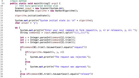 Solved Java Bankers Algorithm Help Please Whats Wrong
