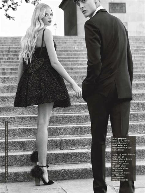 SLUFOOT Shes In Vogue Gabriella Wilde By Walter Chin