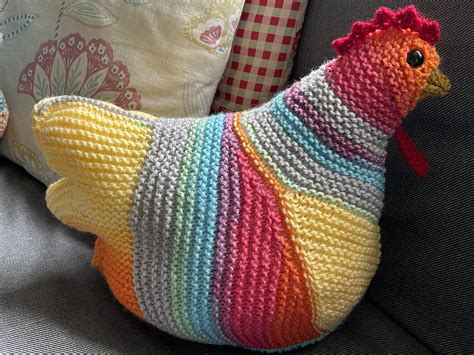 Emotional Support Chicken Knitting Pattern Video Artofit