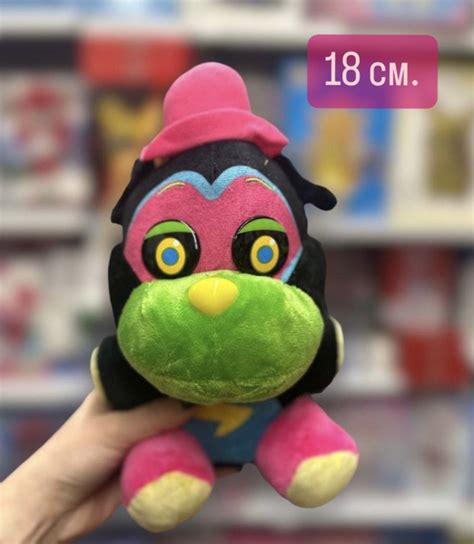 Мягкая игрушка фнаф Fnaf аниматроники 5 ночей с Фредди Глэм рок Фредди