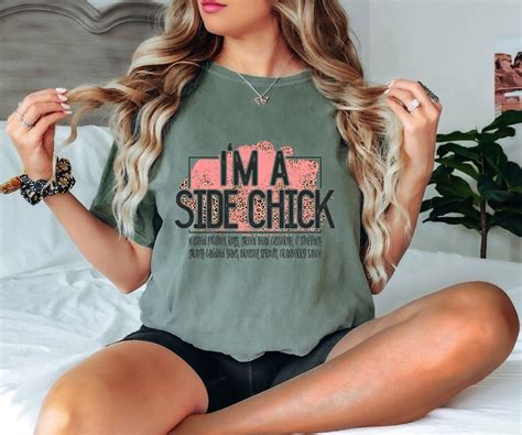 Im A Side Chick Shirt Thanksgiving Shirt Thanksgiving Dinner Fall