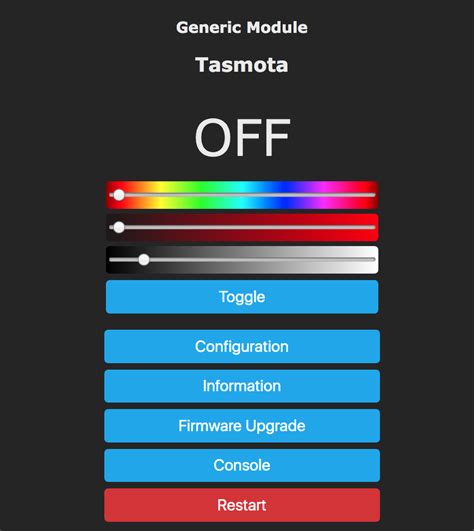 Tasmota Wifi Wlan Iot Rgb Led Controller Ws2812 Iot Powered By