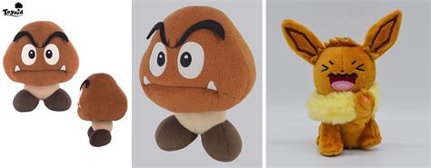 Exploring Anime Plush Toys Goomba Plush And Eevee Evolutions Plush Guide