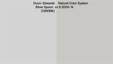 Dunn Edwards Silver Spoon De6366 Vs Natural Color System S 2000 N