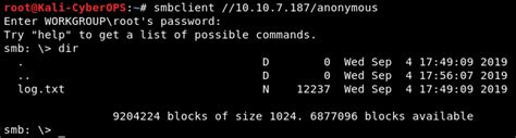 Tryhackme — Kenobi Task 1 Deploy The Vulnerable Machine By