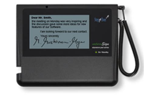 Stepover Electronic Signature Pads South Africa Datafinity