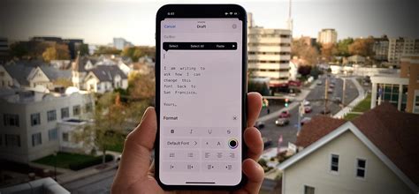 How To Return To The Default Font In Mail Drafts After Using A Custom