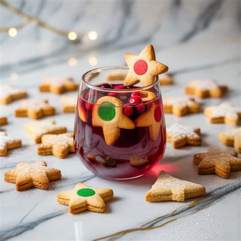 Christmas Cookie Sangria Cocktail Recipe Thirsty Tales