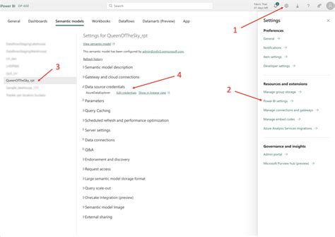 Fixing Power Bi Reports Credentials Details Error In Microsoft Fabric Dev Community