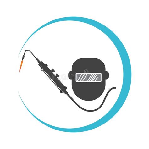 Welding Tool Vector Icon Design Illustration Stock Vector