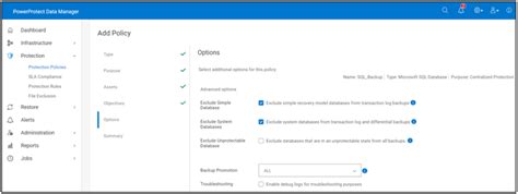 Excluding Databases From Backup Powerprotect Data Manager Microsoft