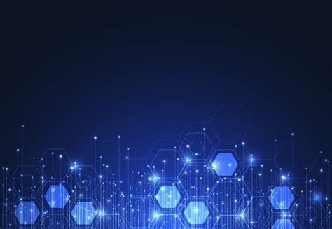 Big Data Visualization Abstract Technology Vector Image