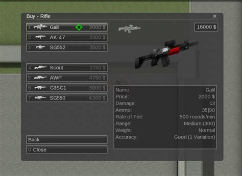 Merc Galil Cs2d Version Cs2d Mods