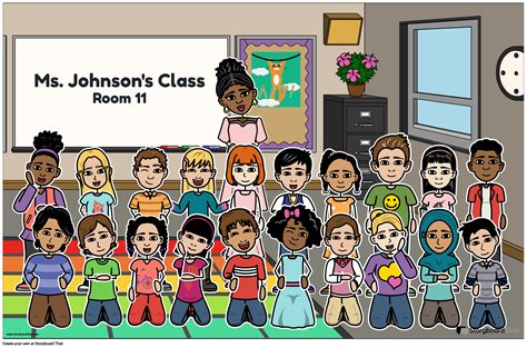 Collaborative Mural Class Portrait Storyboard Por Sl Examples
