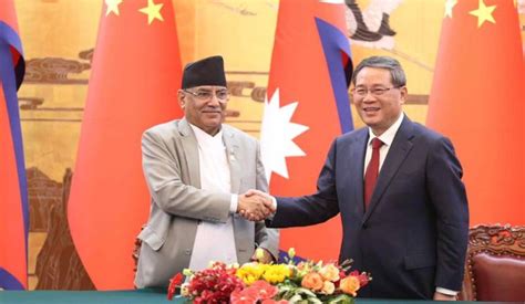 नेपाल र चीनबीच १३ बुँदे समझदारी पत्रमा हस्ताक्षर