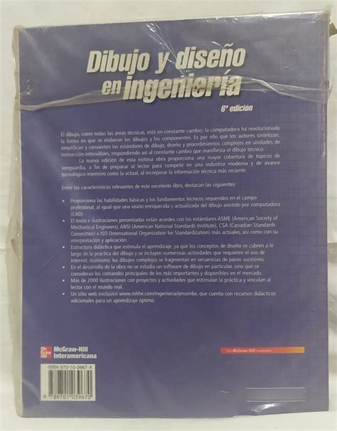 Dibujo Y Diseño En Ingeniería Cecil Jensen Jay D Helsel MercadoLibre