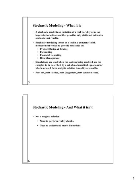 Stochastic Modeling Financial Reporting Pdf