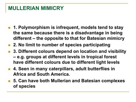 Mimicry In Animals Insects Colour Likes And Dislikes Ppt