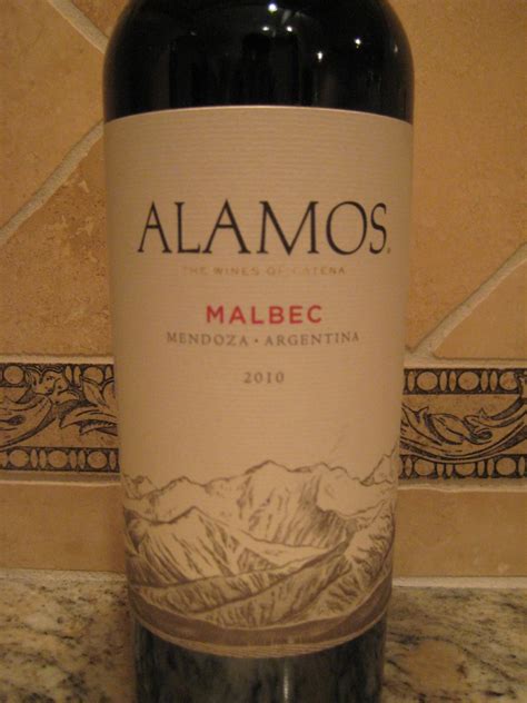 2010 Alamos Malbec [revisited] First Pour Wine