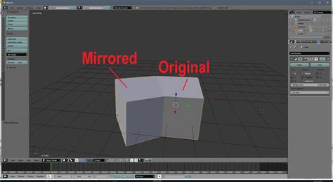 Mesh Why Is My Mirrored Object In Blender Lighter Darker Than The