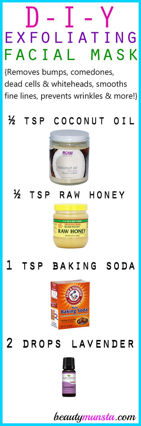 Diy Exfoliating Face Mask With Coconut Oil And Baking Soda