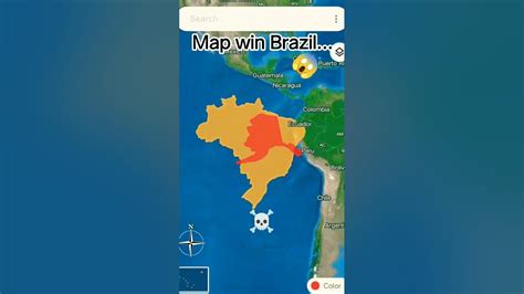 Alaska🇺🇸 Vs Brazil🇧🇷 Map Size Comparison Map Win Brazil🇧🇷 Alaska