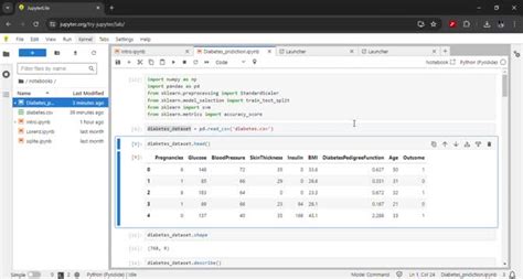 Harshal Kumar On Linkedin Here Is My First Pythonjupyter Notebook Project Diabetes Prediction