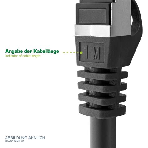 Cablu De Retea Slim Cat 6a S Ftp Lsoh Negru 1m Inline Il74901s
