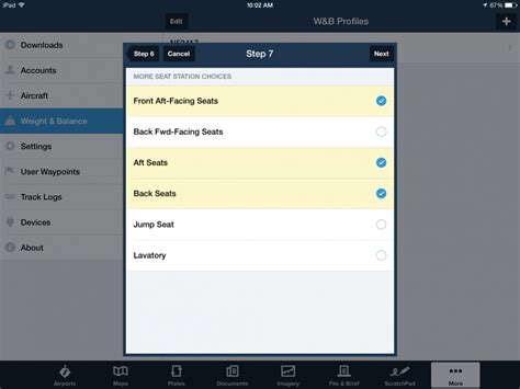 How To Calculate Weight And Balance In ForeFlight IPad Pilot News