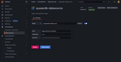 32 Grafana Connector Quasar Documentation