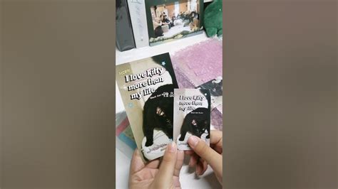 📦 超适合小啵的黑猫卡册🖤 ｜卡册开箱 Seventeen Carat Caratvlog Unboxing 开箱 Vernon 小卡 卡册开箱 卡册 Photocard