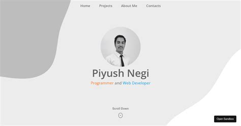 Webproject Codesandbox