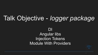 Angular Injection Tokens Custom Libraries PPT