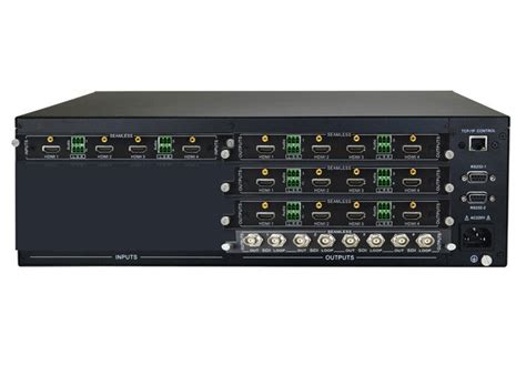 Modular K UHD Video Matrix Switcher With Hdmi Input SDI Output