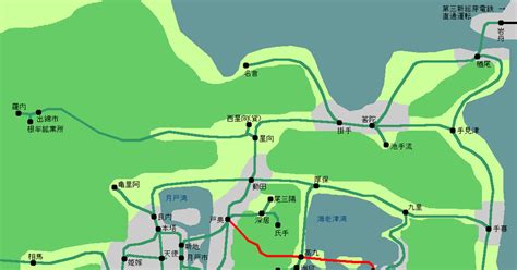 架空鉄道 月戸鉄道の世界の地図ver02月鉄線駅名決定版 Khrsmntのイラスト Pixiv