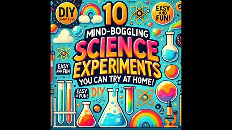 0 Amazing Science Experiments You Can Do At Home Mind Blowing Diys