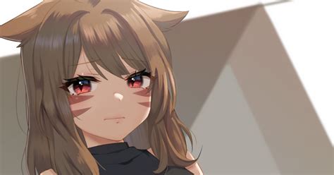 女の子 パンツを見せてくれるケモミミ美少女 宮beのイラスト Pixiv
