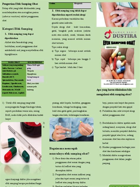 Leaflet Efek Samping Obat Pdf