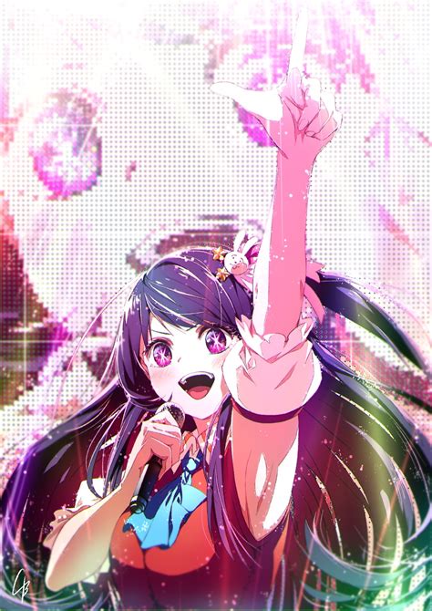 Hoshino Ai Oshi No Ko Drawn By 4b Enpitsu Danbooru