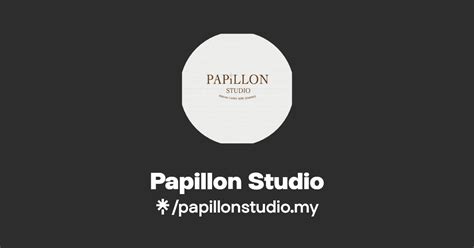 Papillon Studio | Instagram, TikTok | Linktree