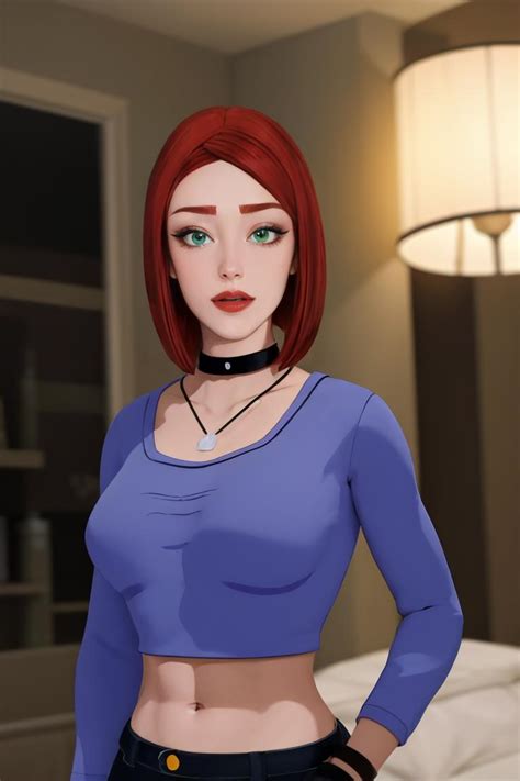 Mary Jane Watson Animert Commission On Blank Comic Cover