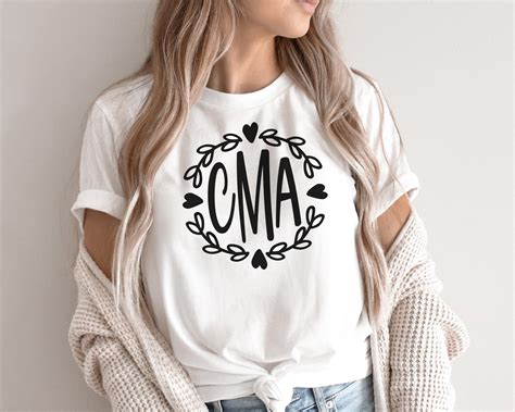 Cma Svg Cma Png Certified Medical Assistant Svg Cma Etsy