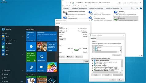 How To Bridge Two Network Devices In Windows