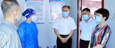 市卫健委党组书记、主任蒋玉洪慰问一线防疫人员工作秦皇岛精神
