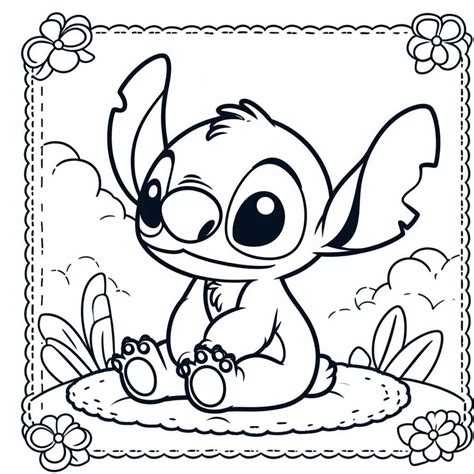 Kleurplaten Kind Stitch Kleurplaat By Kleurplatenkind On Deviantart