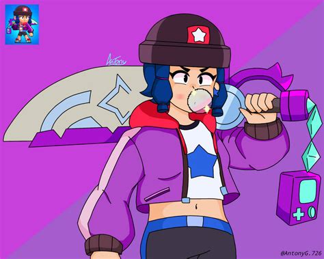 Brawl Stars Bibi Heroica Redraw By Antonyg726 On Deviantart